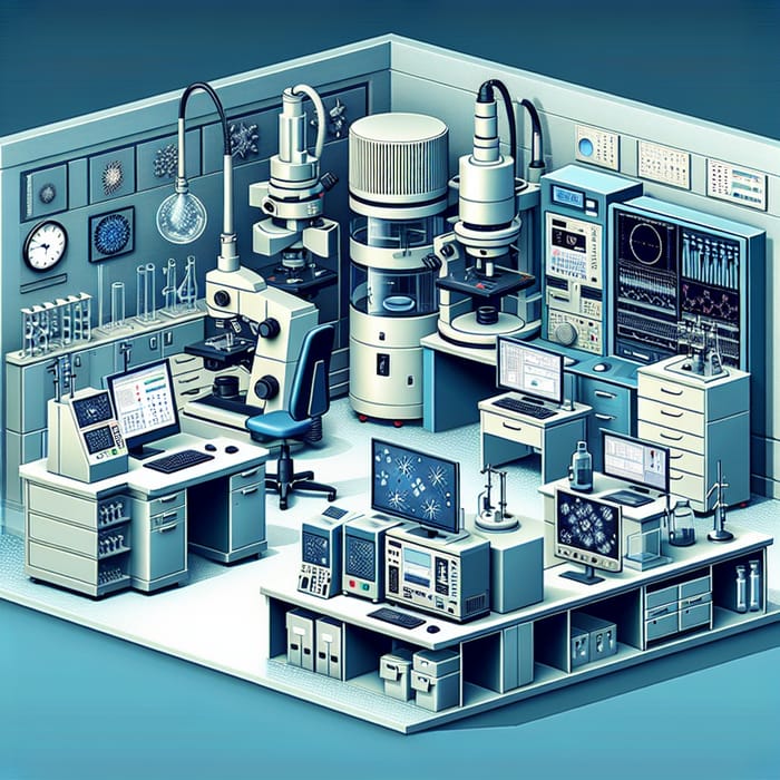 Advanced Sample Analysis Center with Cutting-Edge Tools | AI Art ...