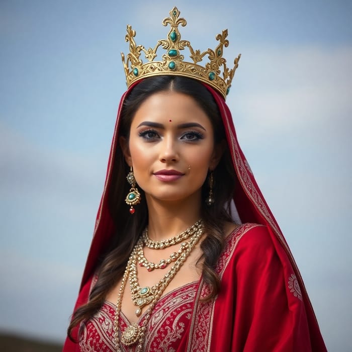 Regal Majesty: The Essence of a Queen | AI Art Generator | Easy-Peasy.AI