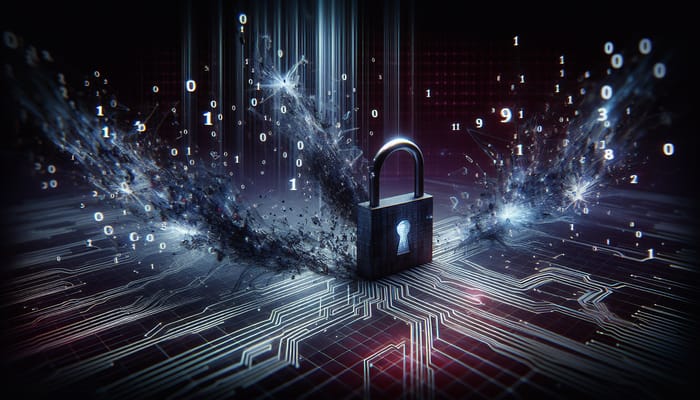 Data Breach: Abstract Representation of Cyber Threats | AI Art ...