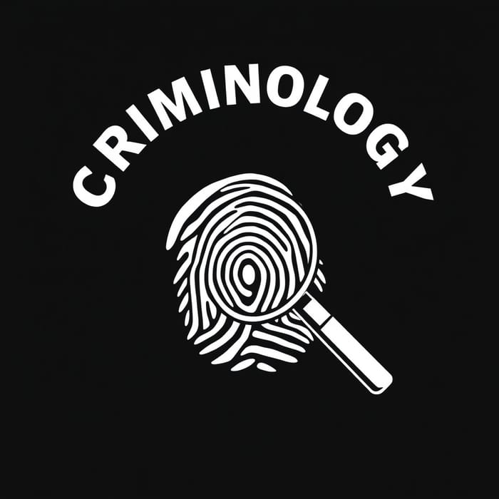 Minimalistic Criminology Logo Design | AI Art Generator | Easy-Peasy.AI