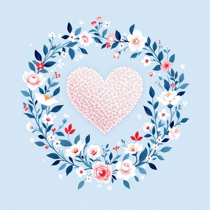 Elegant Floral Anniversary Card Design for 1 Month | AI Art Generator ...