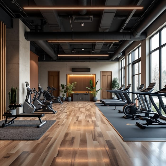 Stunning Gym Interior Design Ideas | AI Art Generator | Easy-Peasy.AI