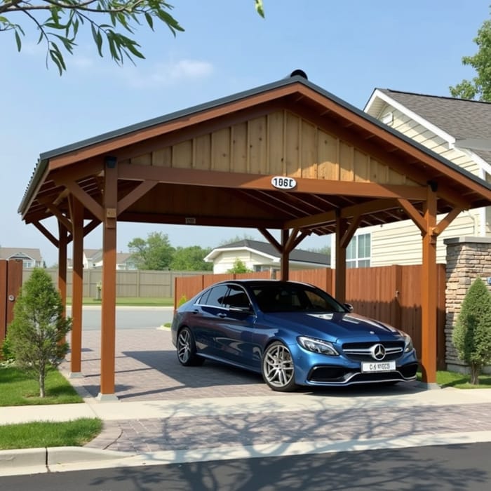 Stylish Carport Design Ideas for Your Home | AI Art Generator | Easy ...