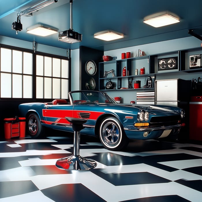 Stunning Garage Interior Design Ideas | AI Art Generator | Easy-Peasy.AI