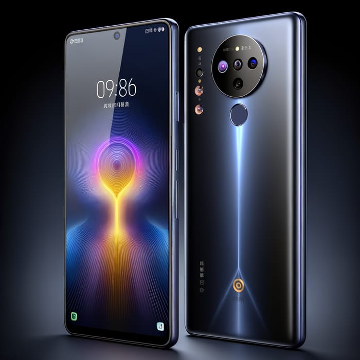 Sleek iQOO Z9 5G Smartphone with Multi-Camera Setup | AI Art Generator ...