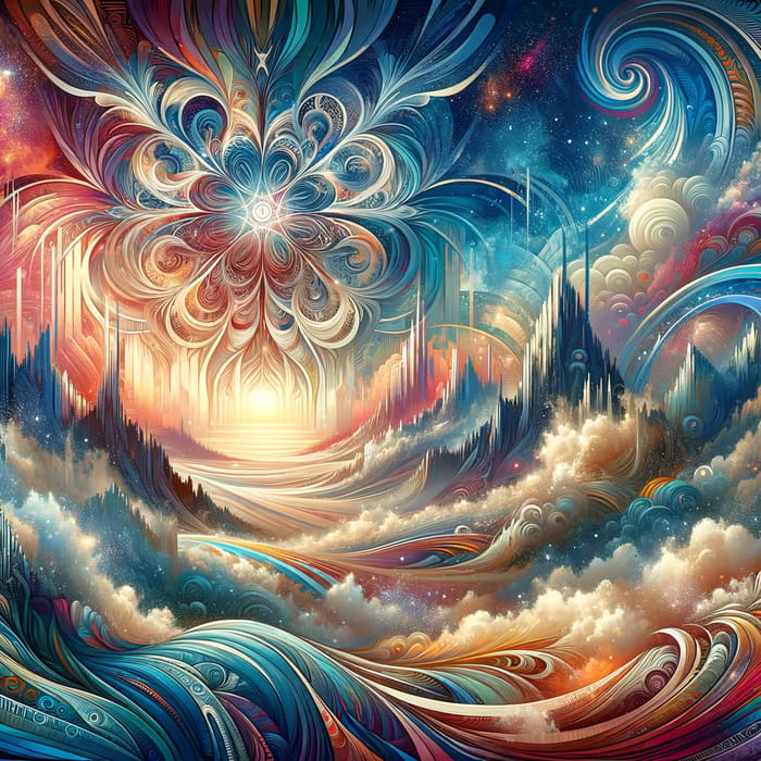 Intricate Fantasy Art: Vibrant Illustration with Majestic Details | AI ...