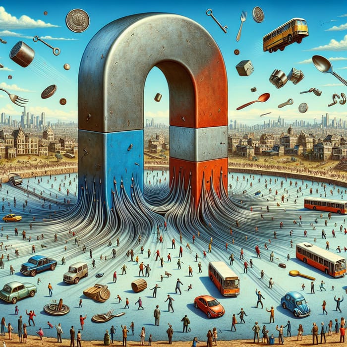 Discover the Super Magnetic Experience - Surreal Scene | AI Art ...