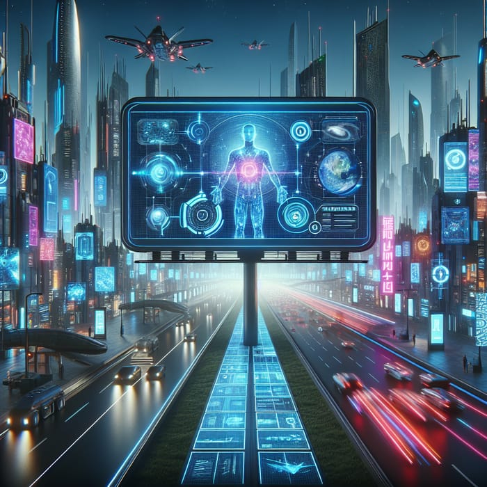 Futuristic Print Advertising Concepts | AI Art Generator | Easy-Peasy.AI