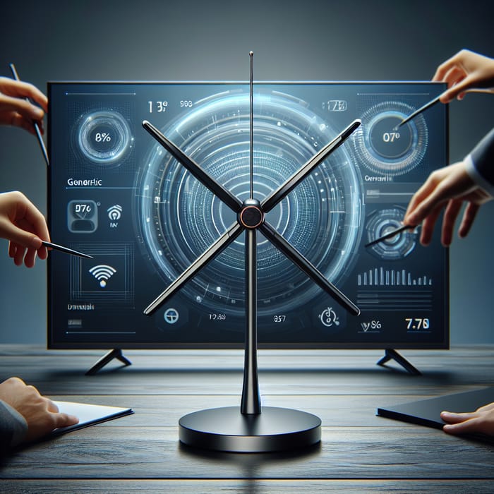 Sophisticated Antenna for Samsung Smart TV | Signal Reception | AI Art ...