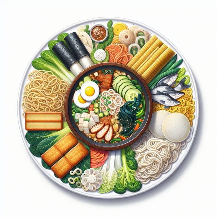 Delicious Dduk Bok Ki Recipe with Rice Cake, Fish Cake & Noodle Pasta ...