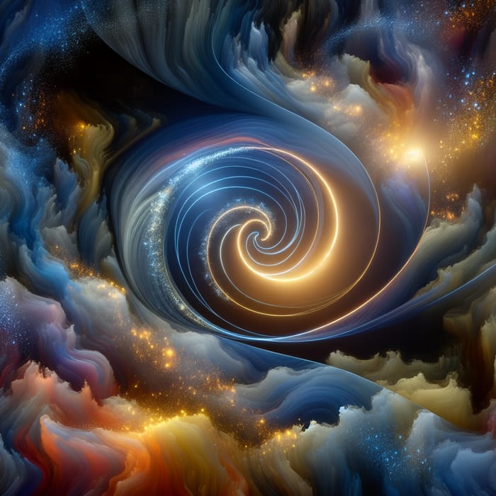 Ethereal Intuition: Abstract Path Through Mystical Landscape | AI Art ...