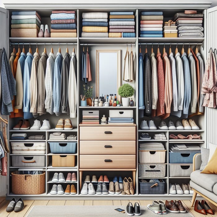 How to Organize Your Wardrobe Like a Pro | AI Art Generator | Easy-Peasy.AI