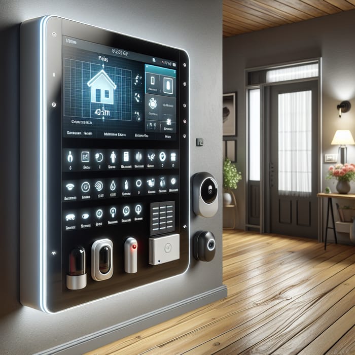 Innovative Modern Alarm System for Home Security | AI Art Generator ...