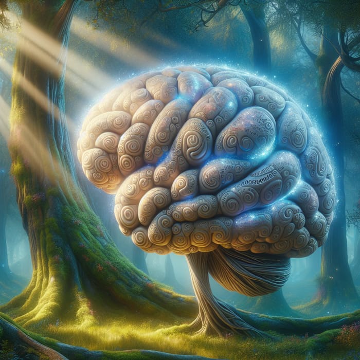 Tree Brain Fruits: A Whimsical Forest Wonder | AI Art Generator | Easy ...