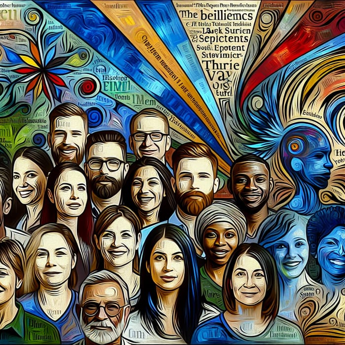 Vibrant Client Satisfaction Collage | Expressive Testimonials | AI Art ...