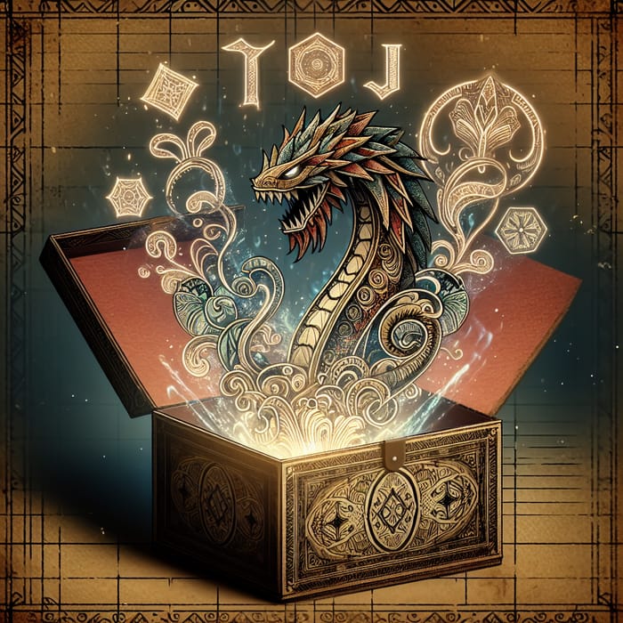 Mythological Box & Letter Monster: Mekhyle Revelation | AI Art ...