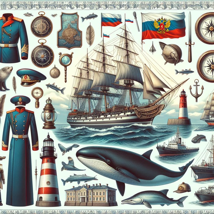 Russian Maritime Heritage: Explore Sea Treasures | AI Art Generator ...