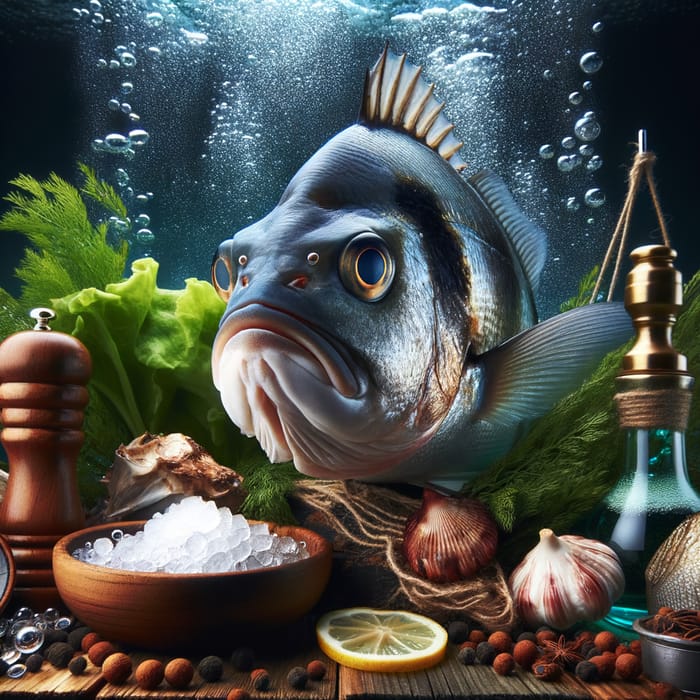 Arrogant Seabream - Exquisite Beauty | AI Art Generator | Easy-Peasy.AI