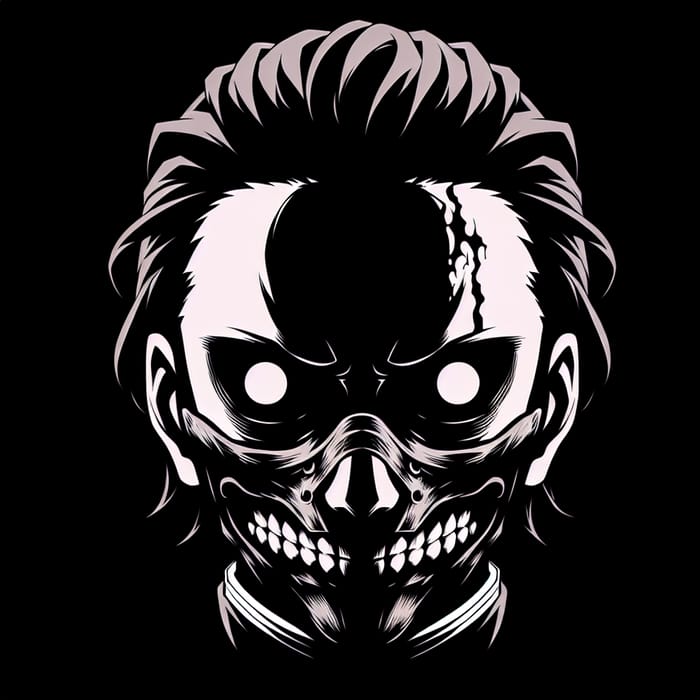 Evil Anime Character in Dark Style | AI Art Generator | Easy-Peasy.AI
