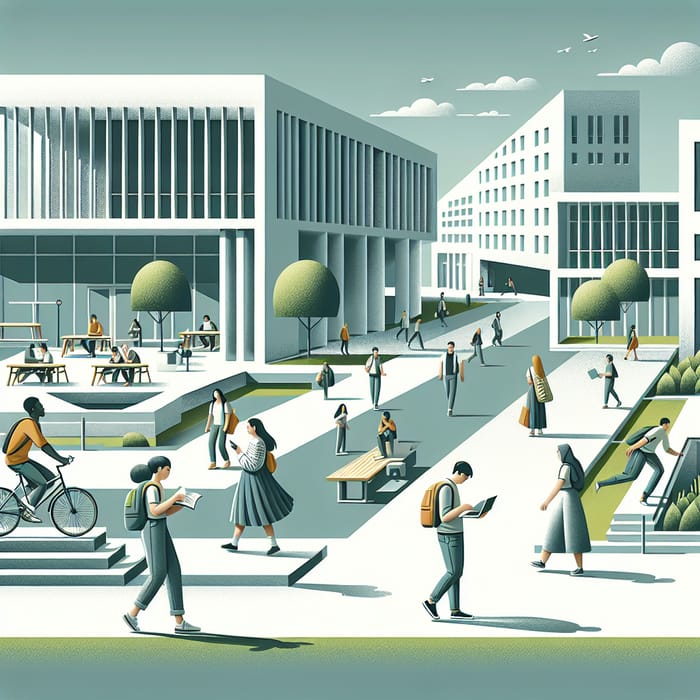 Life on Fast-Paced Campus with Diverse Students | Minimalist ...
