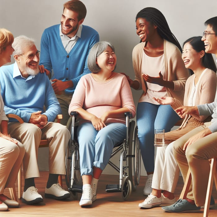 Diverse Adults: Embracing Inclusion in Social Interactions | AI Art ...