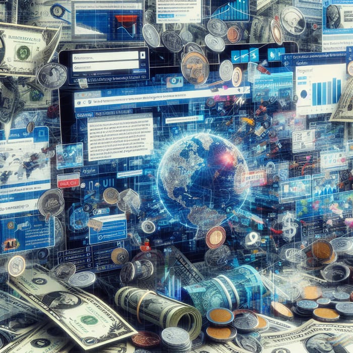 Digital Wealth Creation: Web Content & Money | AI Art Generator | Easy ...