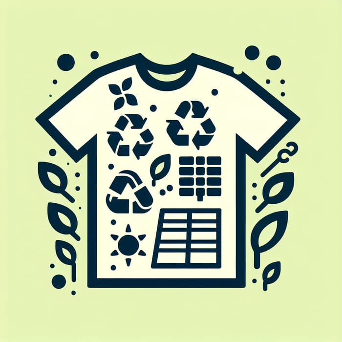 Eco-Friendly Sustainable Shirt Design with Two Color Theme | AI Art ...