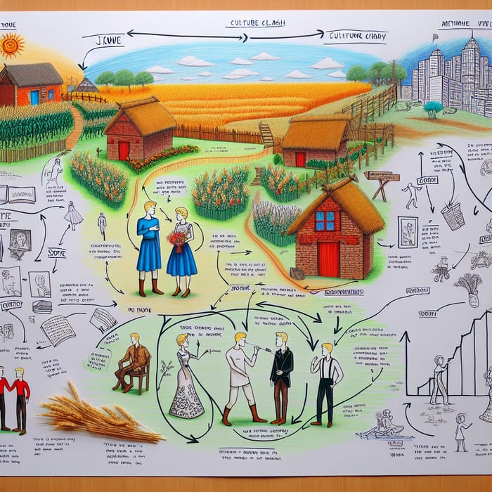 Conceptual Map: My Brother Leon Brought Home a Wife | AI Art Generator ...