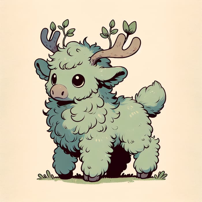 Adorable Baby Moose Pokémon Design | AI Art Generator | Easy-Peasy.AI