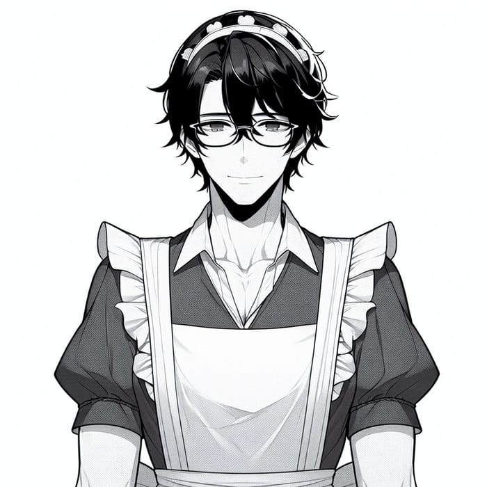 Suguru Geto as Maid Outfit Model | AI Art Generator | Easy-Peasy.AI