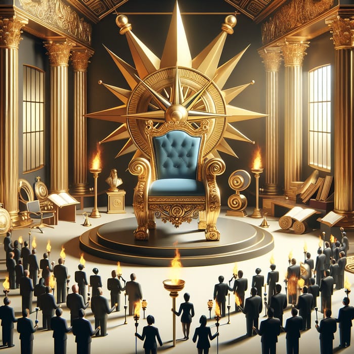 Leadership and Authority Visualization in Conference Room | AI Art ...