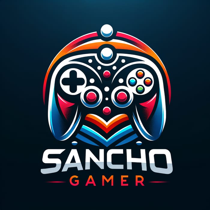 Sancho Gamer | Unique Logo Design for Gaming Company | AI Art Generator | Easy-Peasy.AI