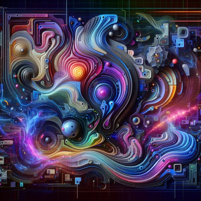 Futuristic Neon Cyberpunk Artwork with AI and Web3 Fusion | AI Art ...