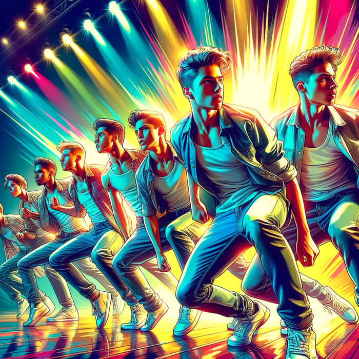 NCT Dream's Electrifying Dance Performance | AI Art Generator | Easy ...