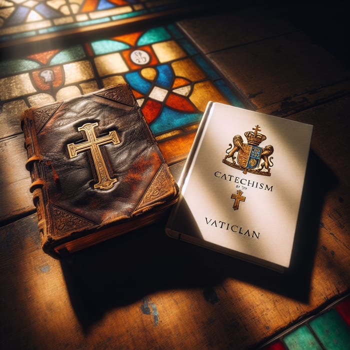 Sacred Bible and Catholic Catechism Images | AI Art Generator | Easy ...