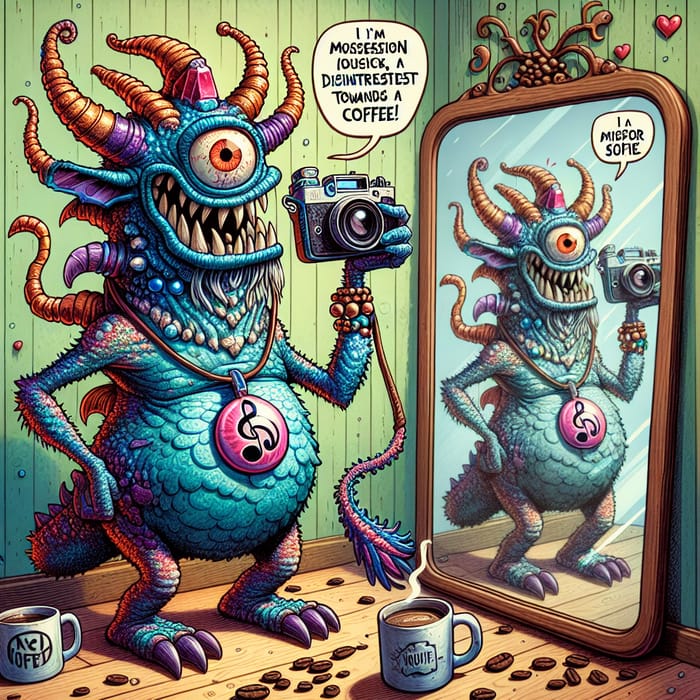 Fantastical Creature with Taylor Swift Obsession | AI Art Generator | Easy-Peasy.AI