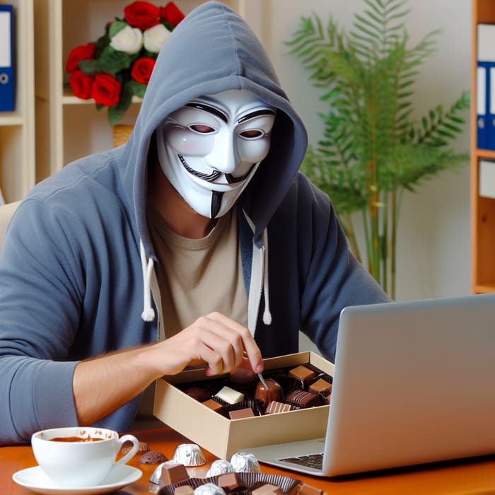 MrBeast Enjoys Feastables Chocolates | AI Art Generator | Easy-Peasy.AI