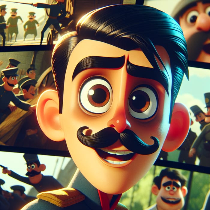 Animated Biopic of Animated Historical Figure | AI Art Generator | Easy ...