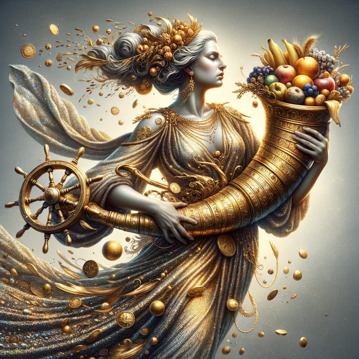 Fortuna Personified: Artistic Interpretation of Humanized Fortune | AI ...