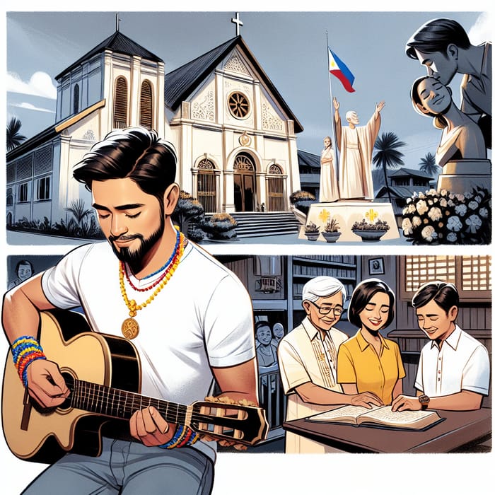 Celebrating Filipino Culture: Faith, Love, and Family | AI Art ...