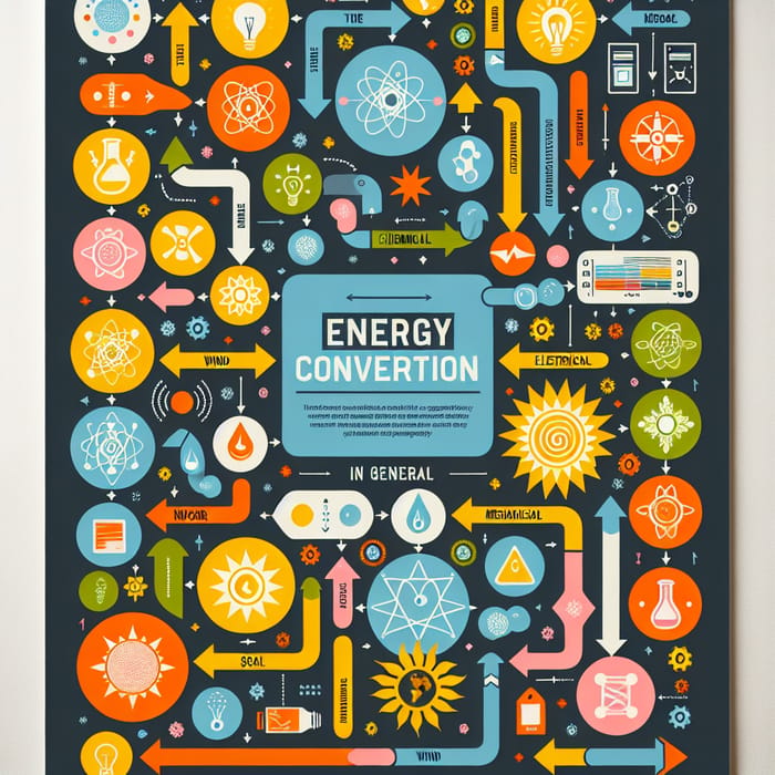 Energy Conversion: Understanding Different Forms | AI Art Generator ...