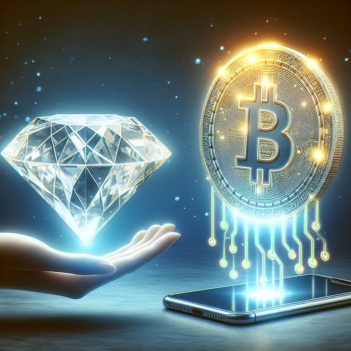 Funny Diamond & Cryptocurrency Exchange Meme | AI Art Generator | Easy ...