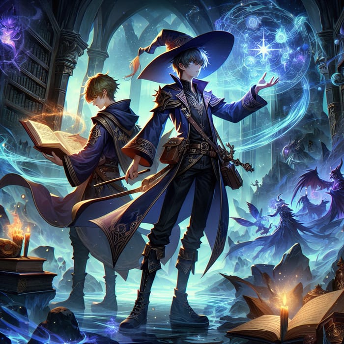 Joth: Rise of the Demon King - A Magical Adventure | AI Art Generator | Easy-Peasy.AI