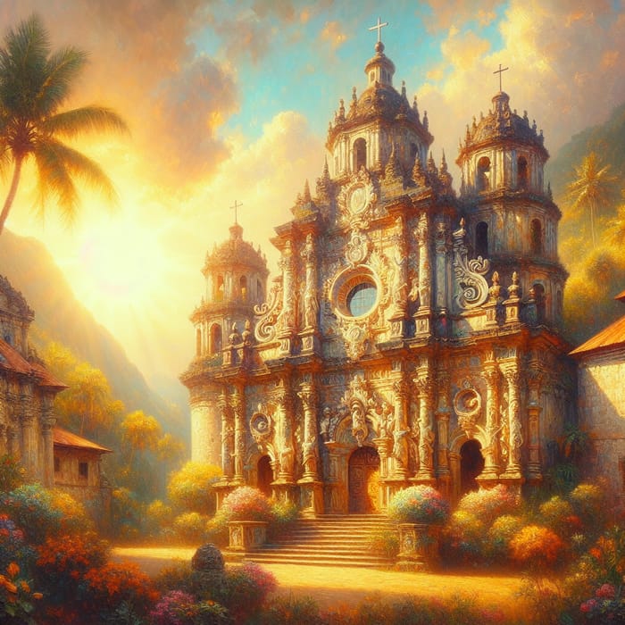 Happy Compilation of Baroque Churches in the Philippines | AI Art ...