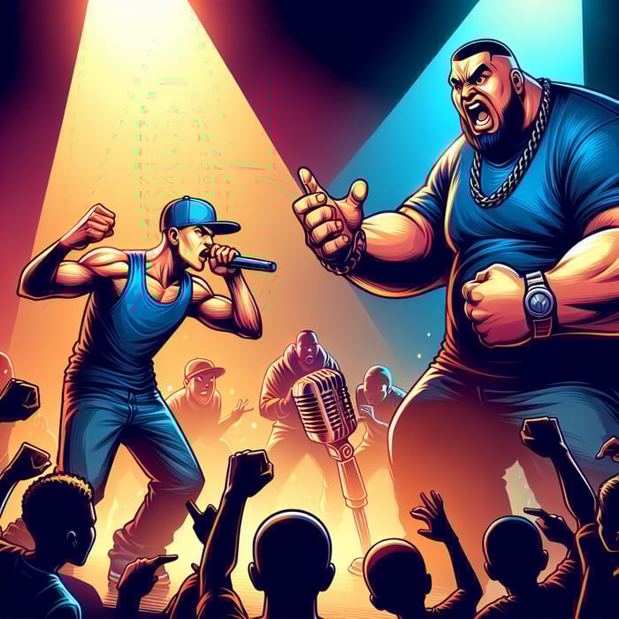 Epic Rap Battle: Contre Sully's Powerful Duel | AI Art Generator | Easy ...
