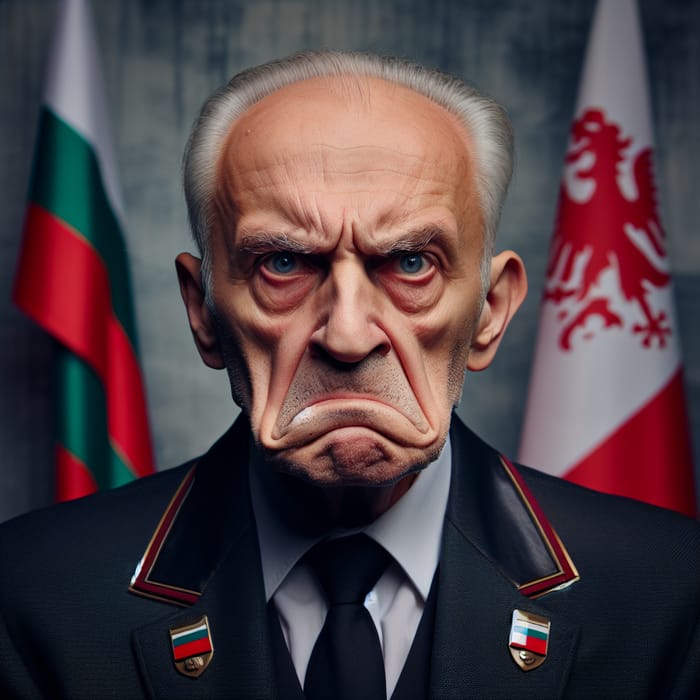 Bulgarian Man Portrait: An Unlikable Repellent | AI Art Generator ...