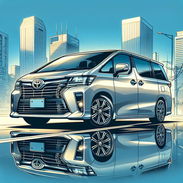 Toyota Alphard: Stylish Executive Minivan | AI Art Generator | Easy ...