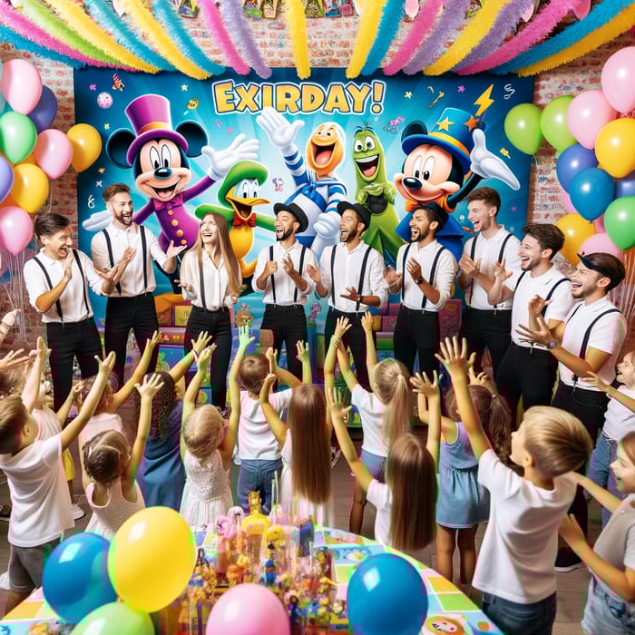 Exciting Party Animation - Interactive Fun for All Ages | AI Art ...