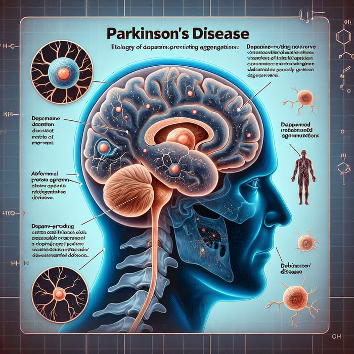 Parkinson's Disease Etiology Explained | AI Art Generator | Easy-Peasy.AI