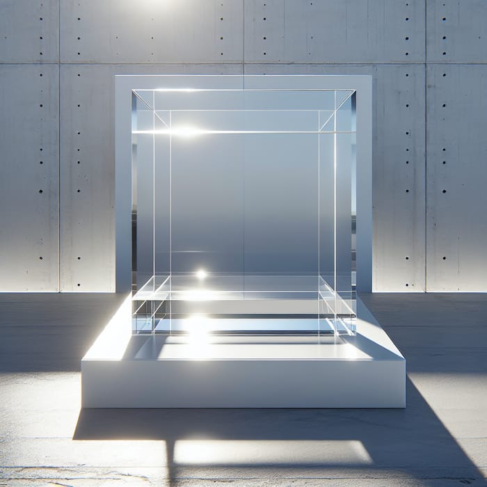 Ultra-Realistic Acrylic Store Sign on Concrete Wall | AI Art Generator ...